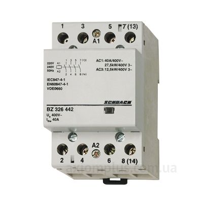 Контактор Schrack Technik BZ- (BZ326465--) 230В AC, 1НО+3НЗ в интернет ...