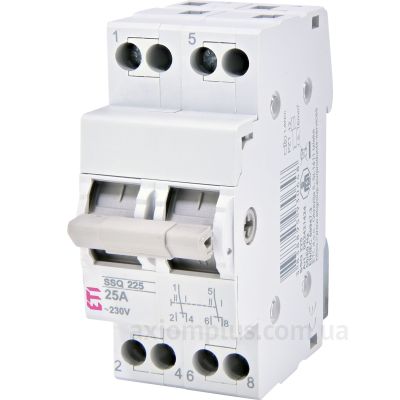 Переключатель нагрузки ETI SSQ 225 2P 25A 1-0-2 (2421424) в интернет ...